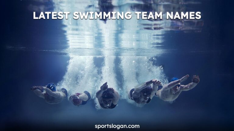 400 Latest Swimming Team Names & Swimming Club Names